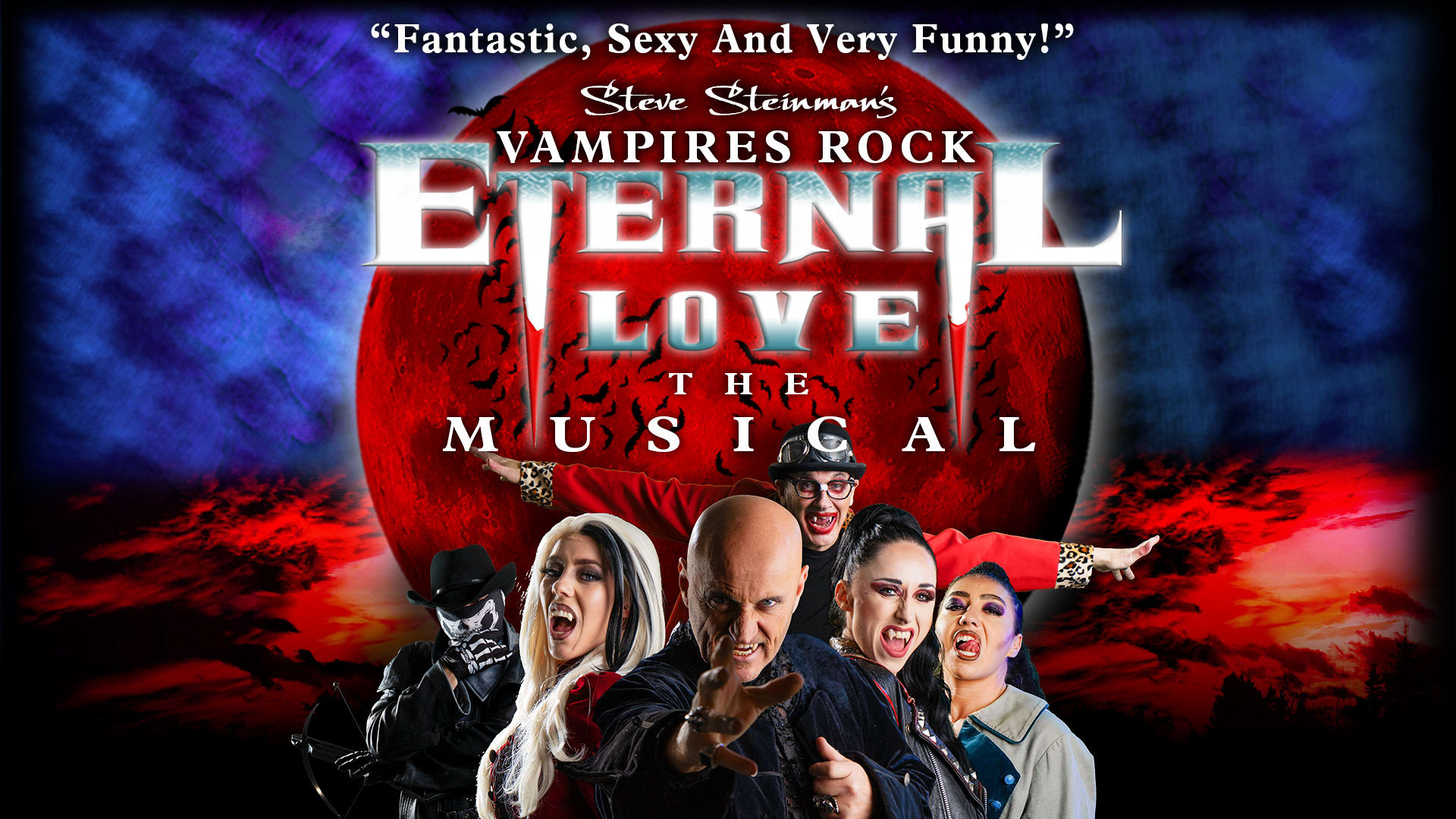Steve Steinman's Vampires Rock - Eternal Love The Musical Tickets | The Alexandra, Birmingham in ...